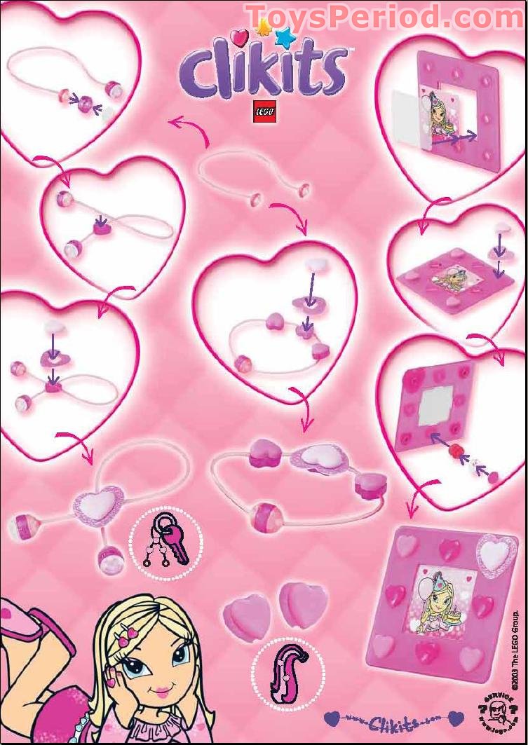 LEGO 7522 Let's Party Instructions and Parts List