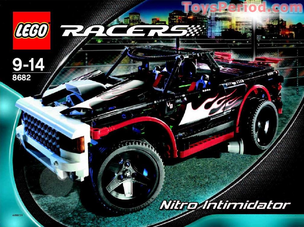 LEGO 8682 Nitro Intimidator Instructions and Parts List