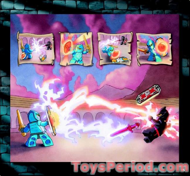 LEGO 8800 Vladek's Siege Engine Instructions and Parts List