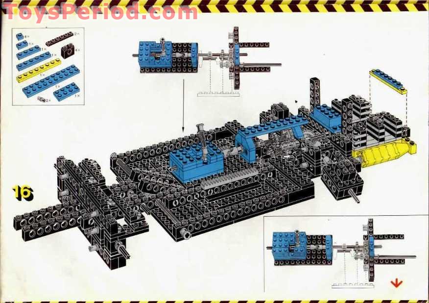 LEGO 8860 Auto Chassis Instructions and Parts List