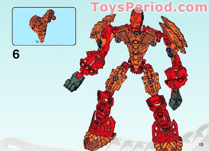 LEGO 8985 Ackar Instructions and Parts List