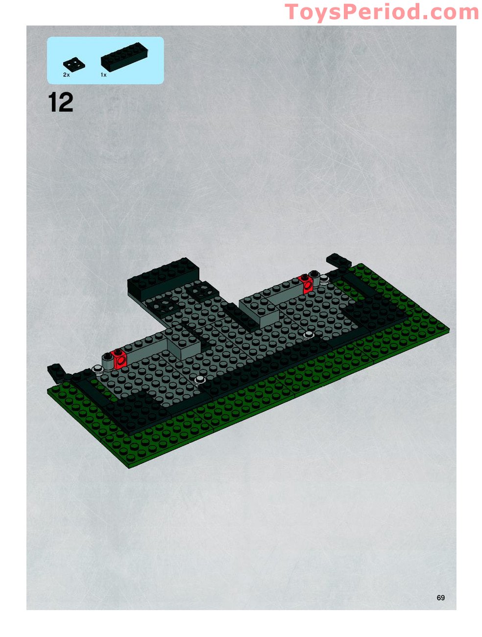 LEGO 8038 The Battle of Endor Instructions and Parts List