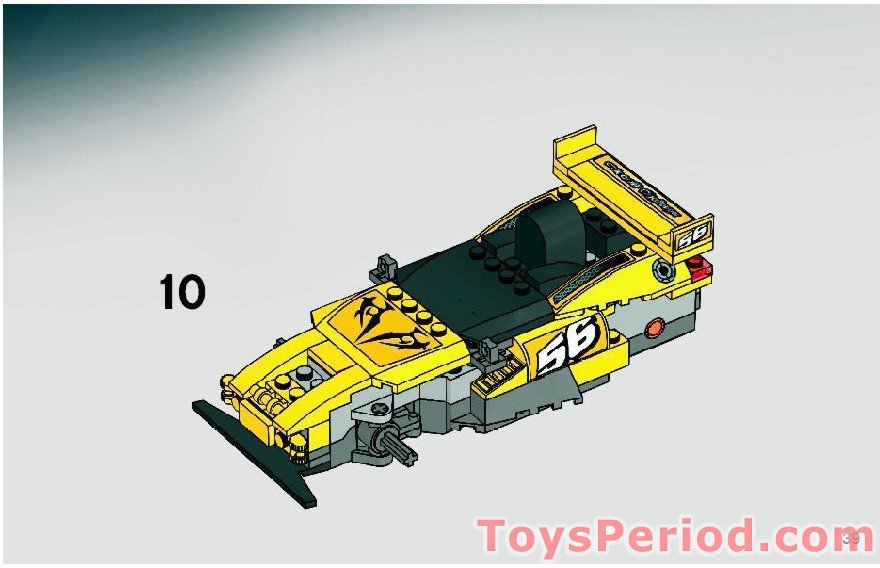 LEGO 8183 Track Turbo RC Instructions and Parts List