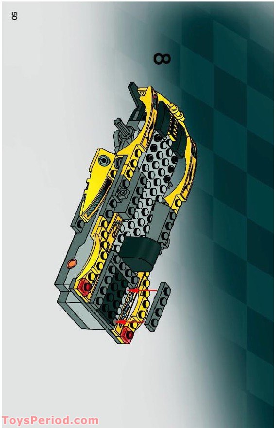 LEGO 8183 Track Turbo RC Instructions and Parts List
