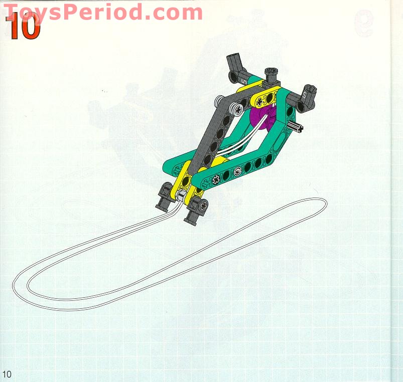 LEGO 8202 Bungee Chopper Instructions and Parts List