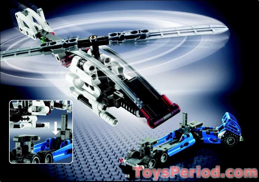 LEGO 8433 Cool Movers Instructions and Parts List