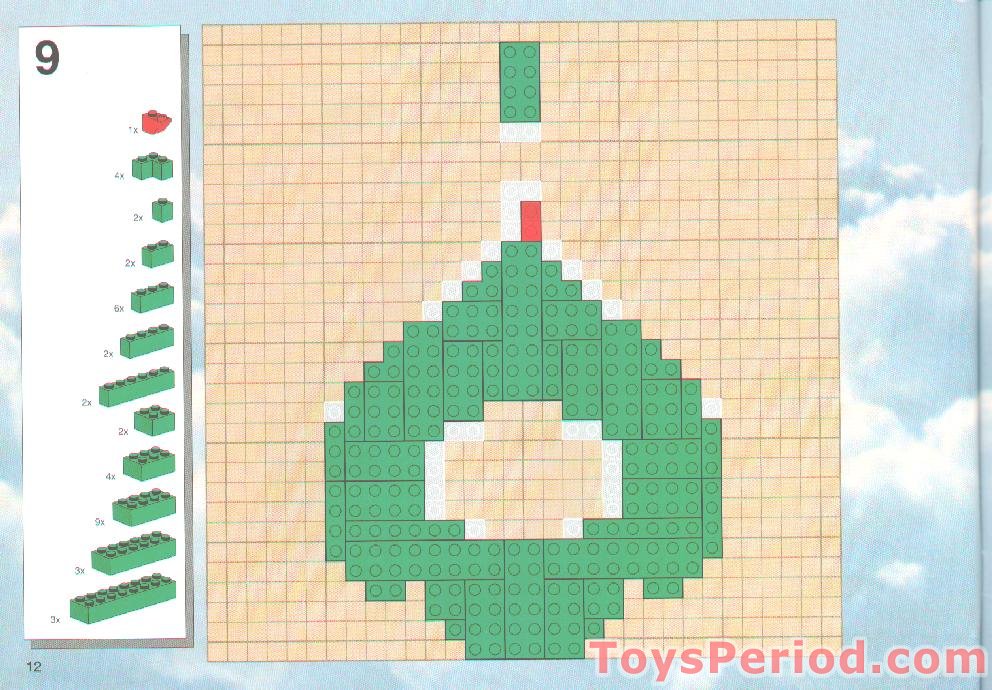 LEGO 3724 LEGO Dragon Instructions and Parts List