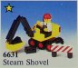 LEGO 6631 Steam Shovel Instructions and Parts List