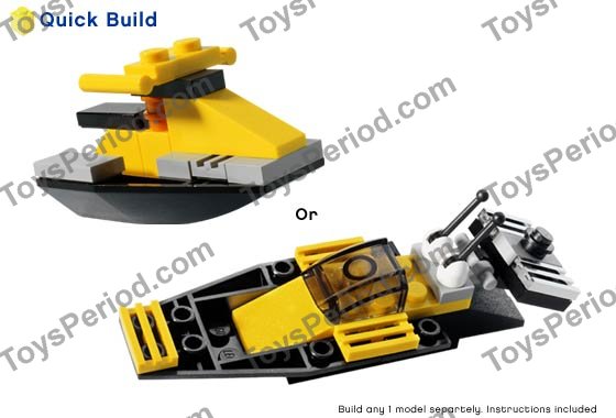 LEGO 4505 Sea Machines Instructions and Parts List