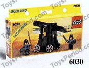 LEGO 6030 Catapult Instructions and Parts List