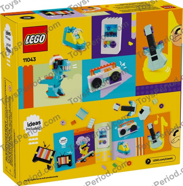 LEGO 11043 Cool Creative Box Set Parts List