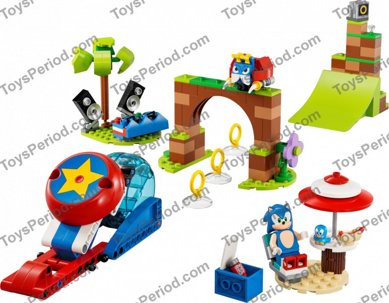 LEGO 76990 Sonic's Speed Sphere Challenge Set Parts List