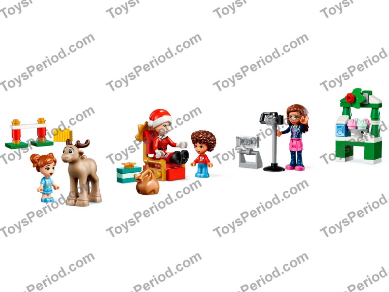 LEGO 41706 Advent Calendar 2022, Friends Set Parts List