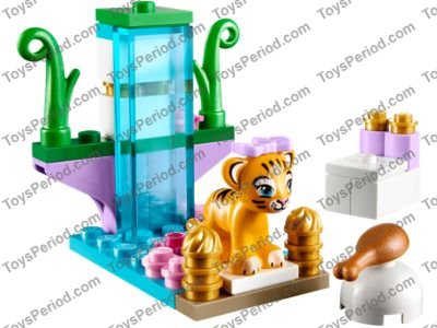 LEGO 41042 Tiger's Beautiful Temple Set Parts List