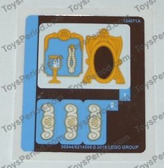 LEGO Sets with Part 41153stk01 Sticker Sheet for Set 41153, Mirrored ...