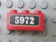LEGO Sets with Part 3622pb22 Brick 1 x 3 with White '5972' on Black ...