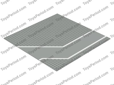 LEGO Sets with Part 4478px1 Baseplate 32 x 32 with Driveway and White ...