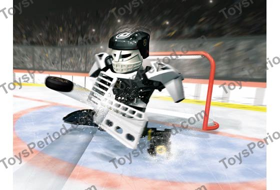 LEGO 3543 Slammer Goalie Instructions and Parts List