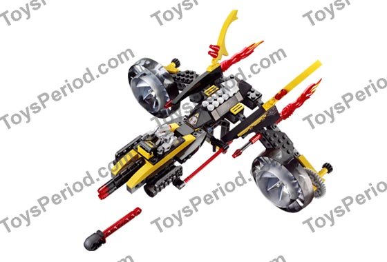 LEGO 8107 Fight for the Golden Tower Instructions and Parts List