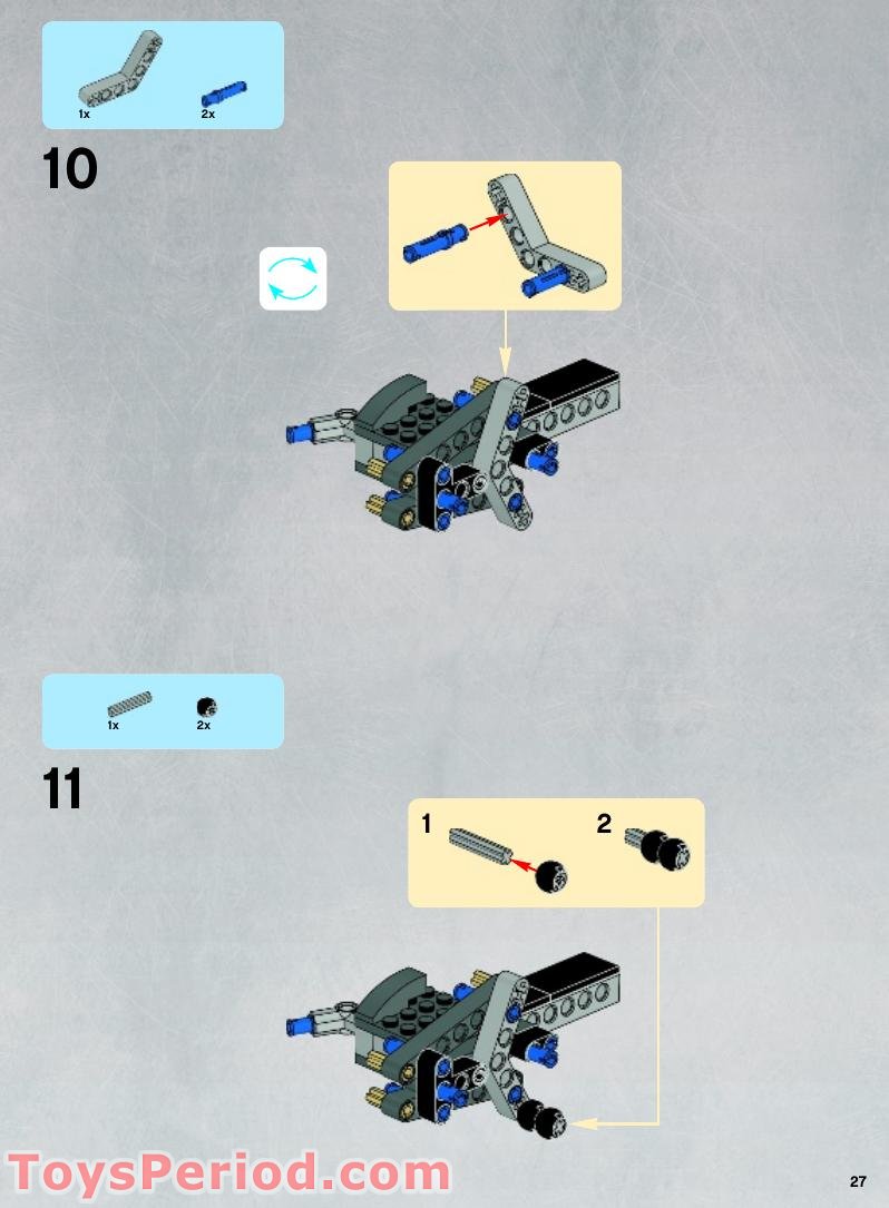 LEGO 9500 Sith Fury-class Interceptor Instructions and Parts List