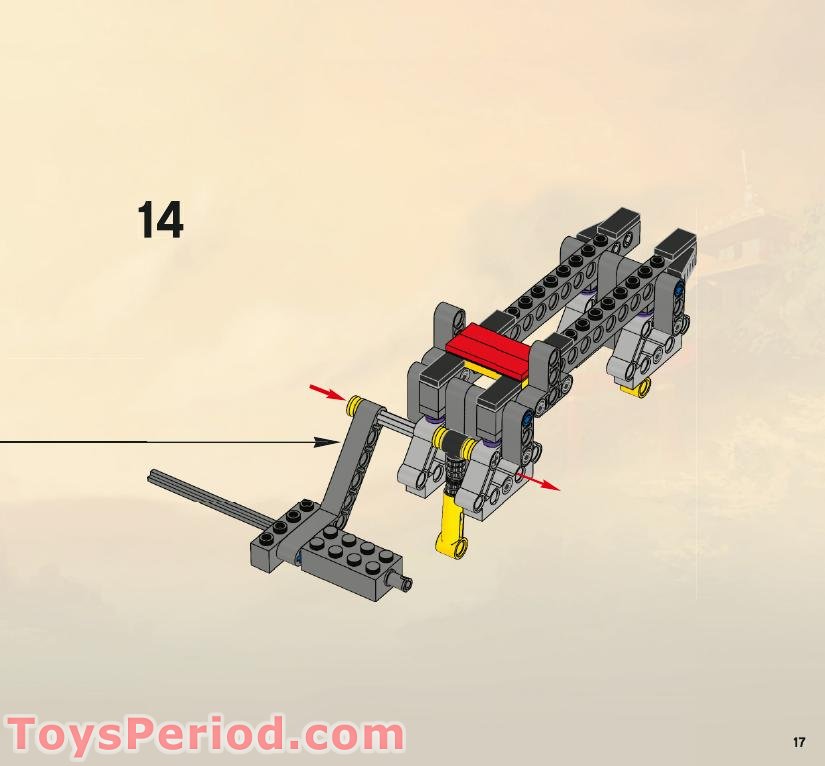 LEGO 2506 Skull Truck Instructions and Parts List