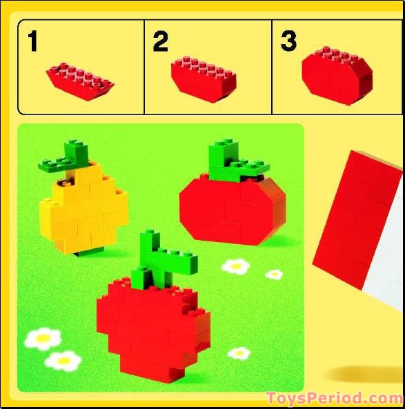 LEGO 4028 World of Bricks Blue Bucket Instructions and Parts List