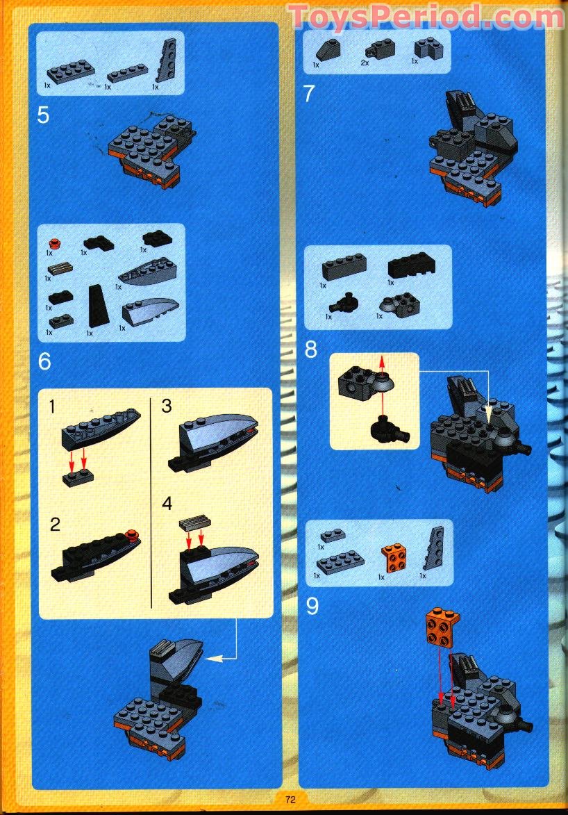 LEGO 4508 Titan Xp Instructions and Parts List