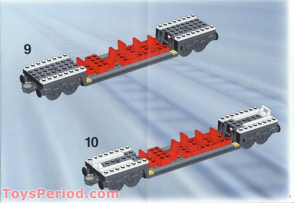 LEGO 4560 Railway Express Instructions and Parts List