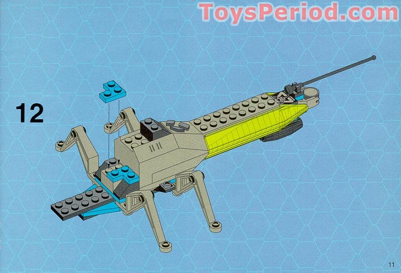 LEGO 6907 Sonic Stinger Instructions and Parts List