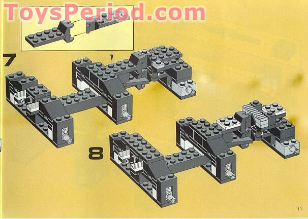 LEGO 6933 Spectral Starguider Instructions and Parts List