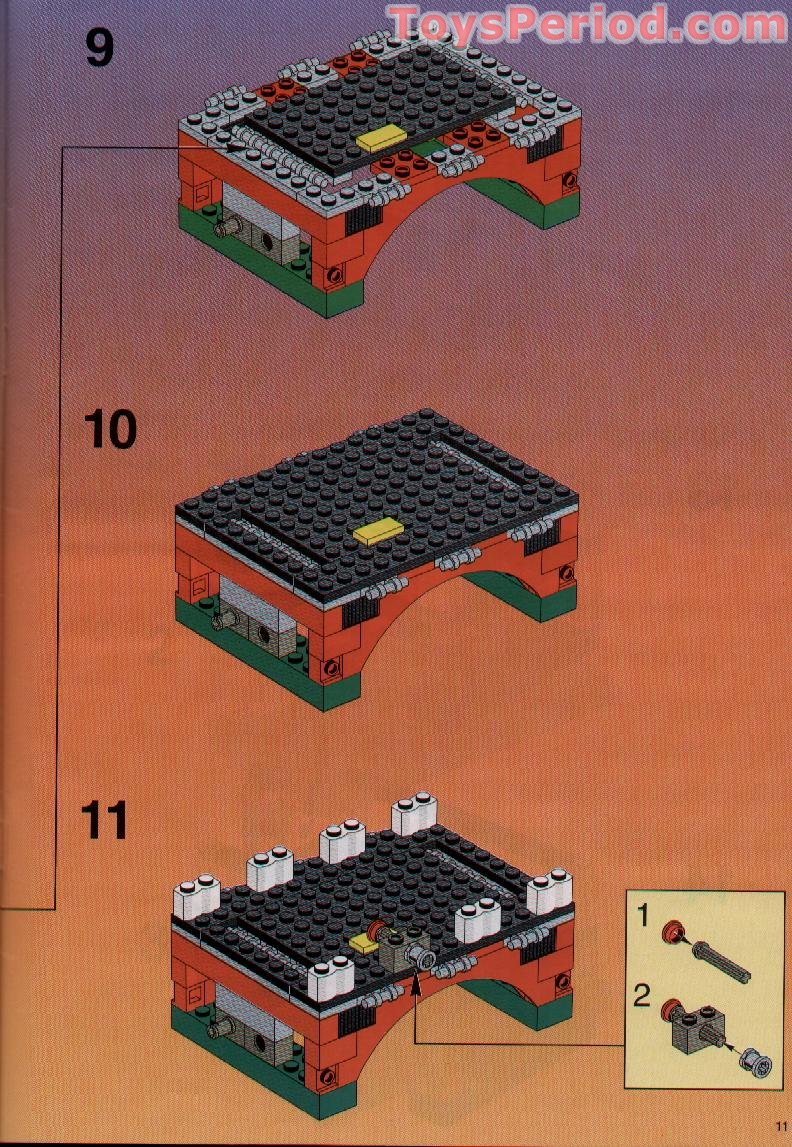 LEGO 6089 Stone Tower Bridge Instructions and Parts List
