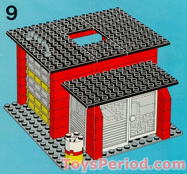 LEGO 6369 Auto Workshop Instructions and Parts List