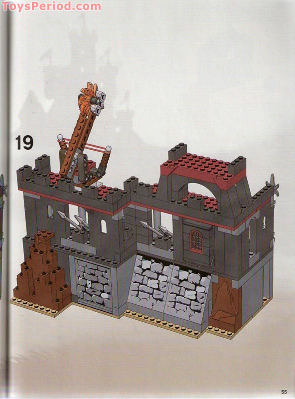 LEGO 8877 Vladek's Dark Fortress Instructions and Parts List