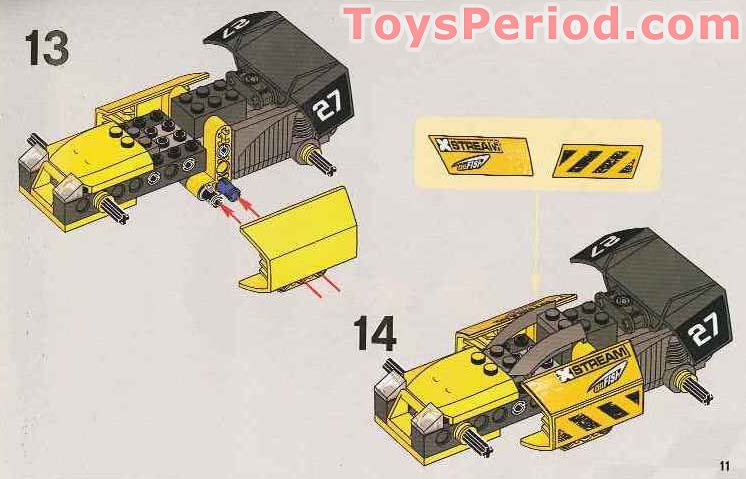 LEGO 8490 Desert Hopper Instructions and Parts List