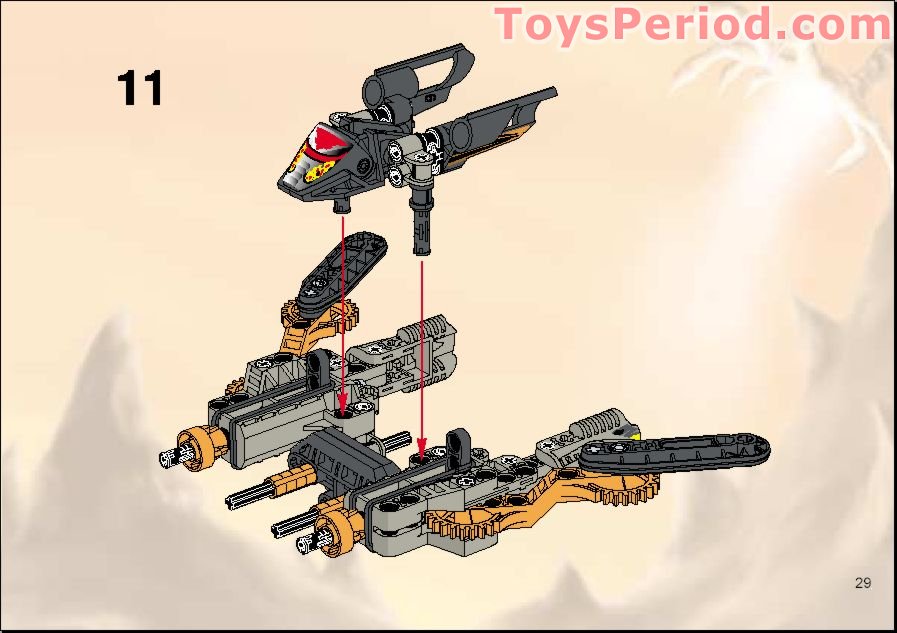 LEGO 8516 The Boss Instructions and Parts List