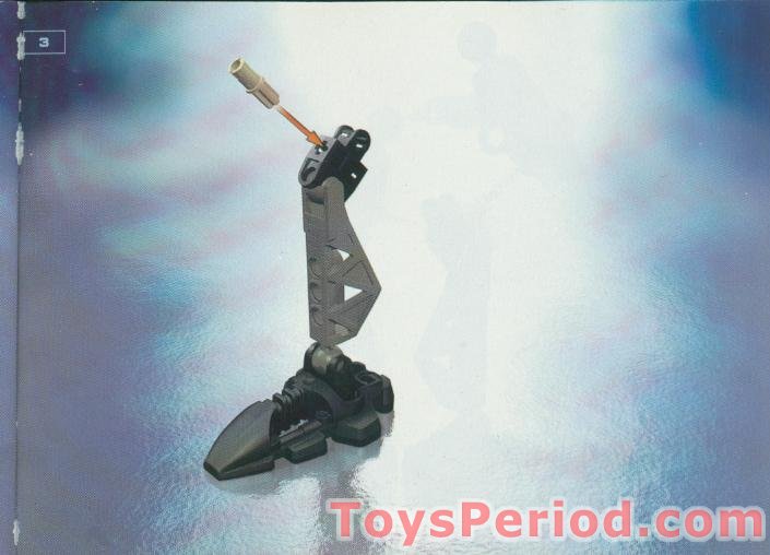 LEGO 8591-1 Vorahk Instructions and Parts List