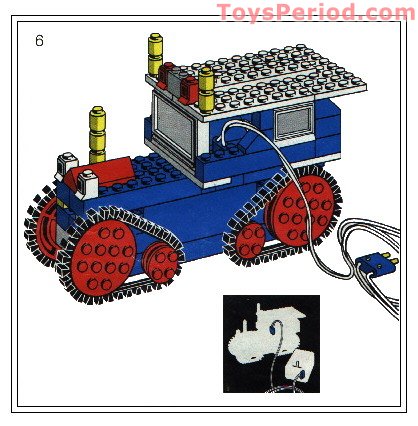 LEGO 140-2 Basic Set with Motor Instructions and Parts List