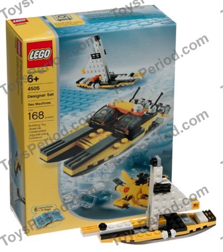 LEGO 4505 Sea Machines Instructions and Parts List