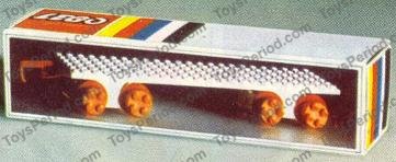 LEGO 153 Large Train Wagon Instructions and Parts List