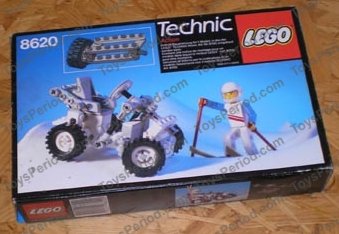 LEGO 8620 Snow Scooter Instructions and Parts List