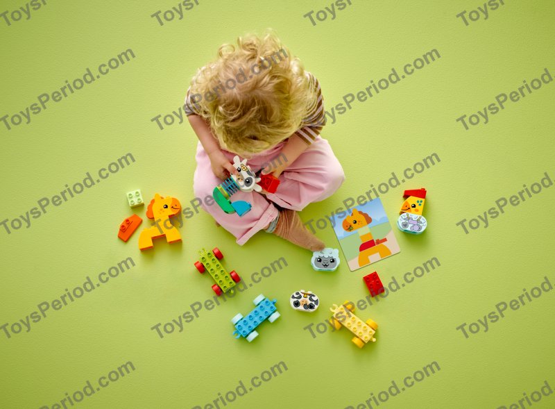 LEGO 10412 Animal Train Set Parts List