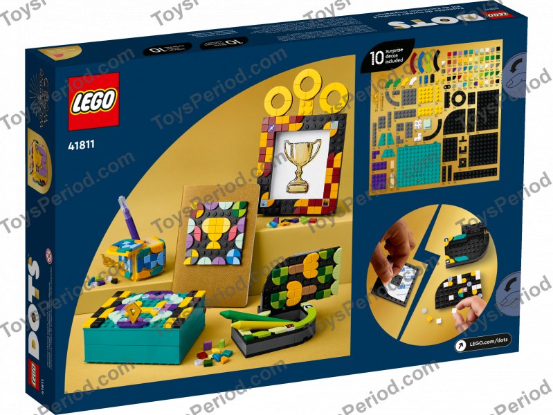 LEGO 41811 Hogwarts Desktop Kit Set Parts List