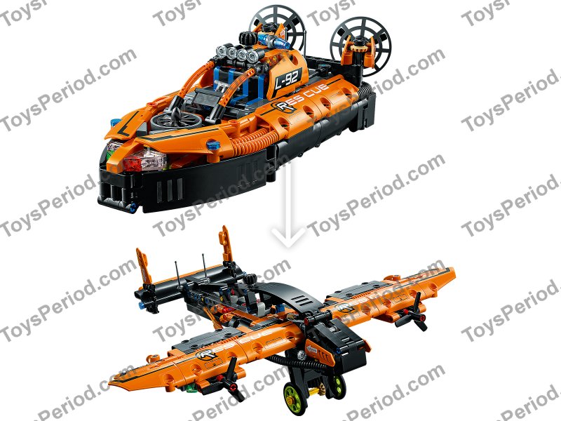LEGO 42120 Rescue Hovercraft Set Parts List