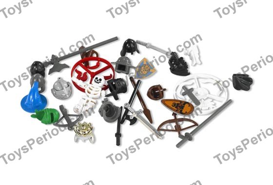 LEGO 10066 Castle Accessories Set Parts List
