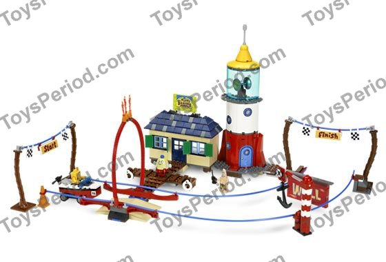 LEGO 4982 Mrs. Puff's Boating School Instructions and Parts List