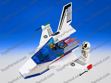 LEGO 6465 Space Port Jet Instructions and Parts List