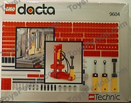 LEGO 9604 LEGO Dacta Technic and Pneumatic Elements Set Parts List