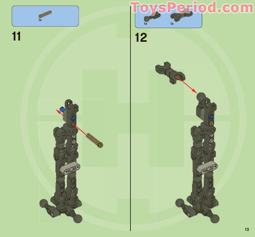 LEGO 2282 Rocka XL Instructions and Parts List