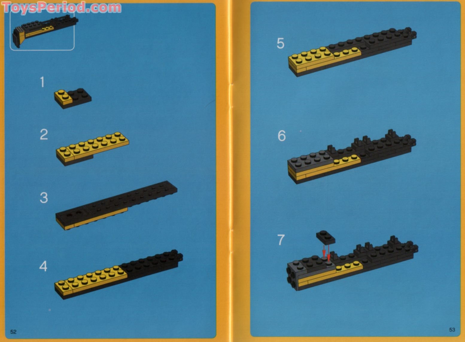 LEGO 4891 Highway Haulers Instructions and Parts List