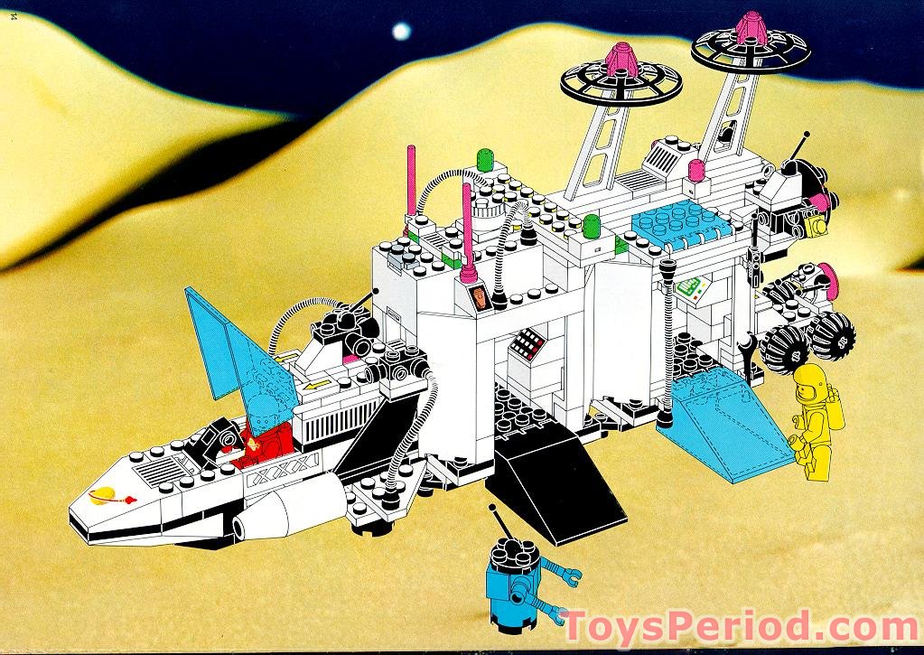LEGO 6783 Sonar Transmitting Cruiser Instructions and Parts List